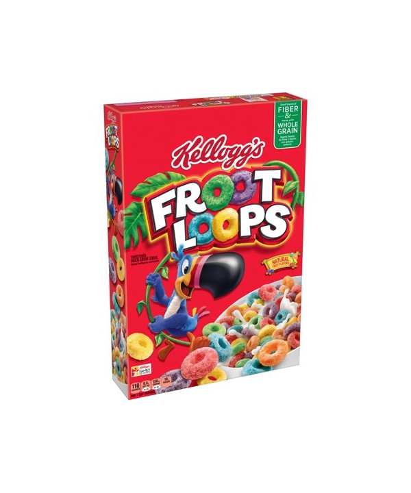 Froot Loops, Cheerios, Lucky Charms-Taste of America